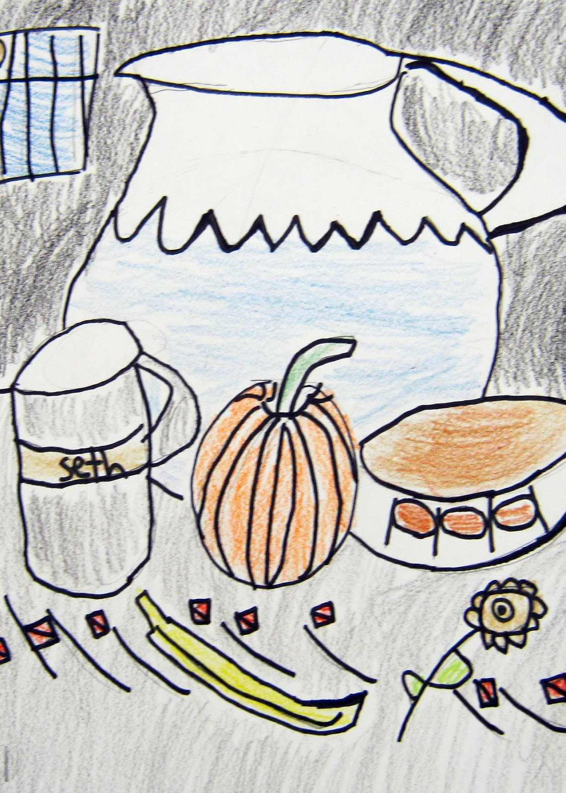 Mrs. Levine's Art Room : SECOND GRADE . . . Drawing round objects