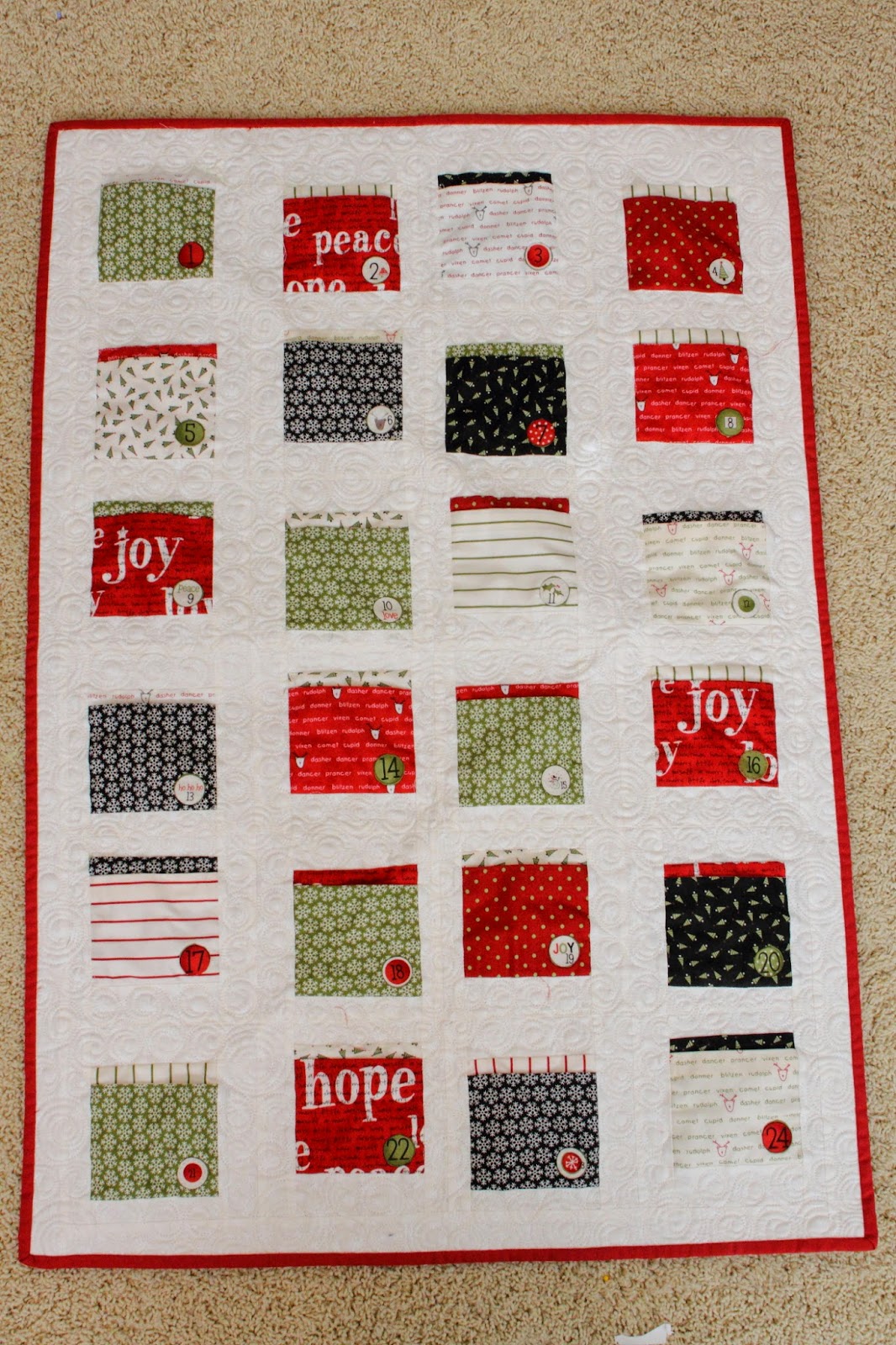 Macaron Quilts: Advent Calendar