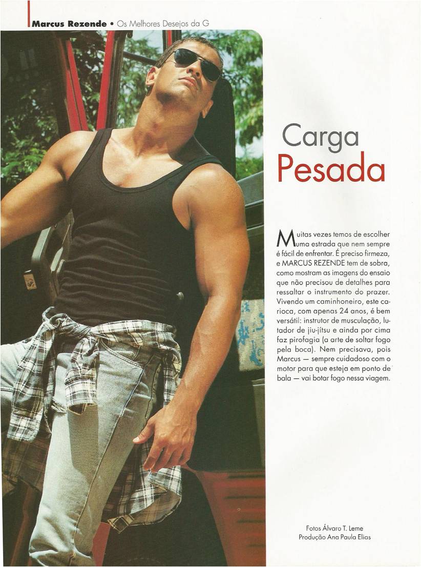 Gatos da G Magazine: Marcus Rezende