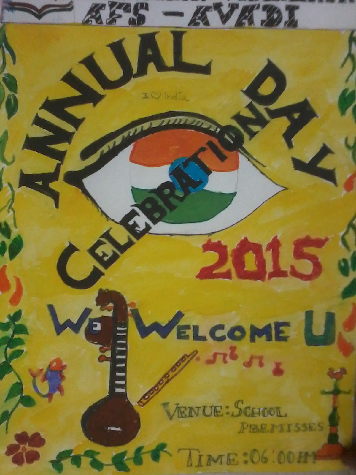 ART Palettes: Annual Day Posters made by Students