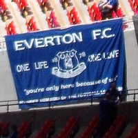 Banners And Flags ~ We Love You Everton