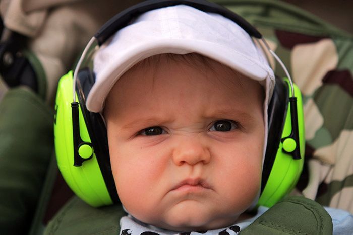 Las Fotos Mas Alucinantes: bebe cabreado