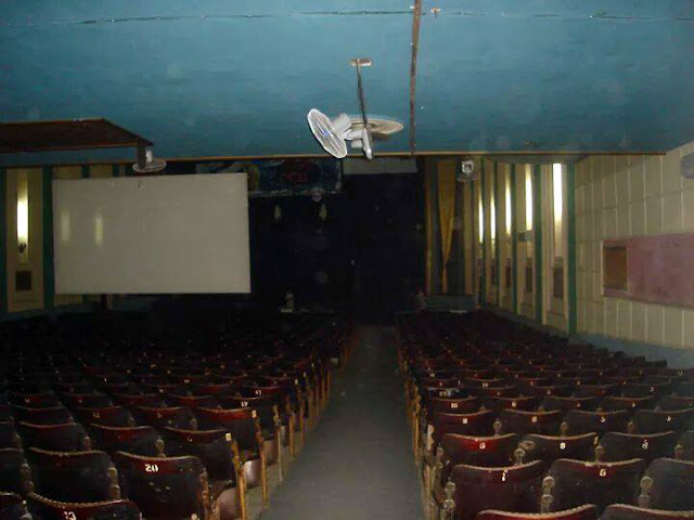 Cine Teatro Scala de Maputo de 1931 - sala interior e terraço