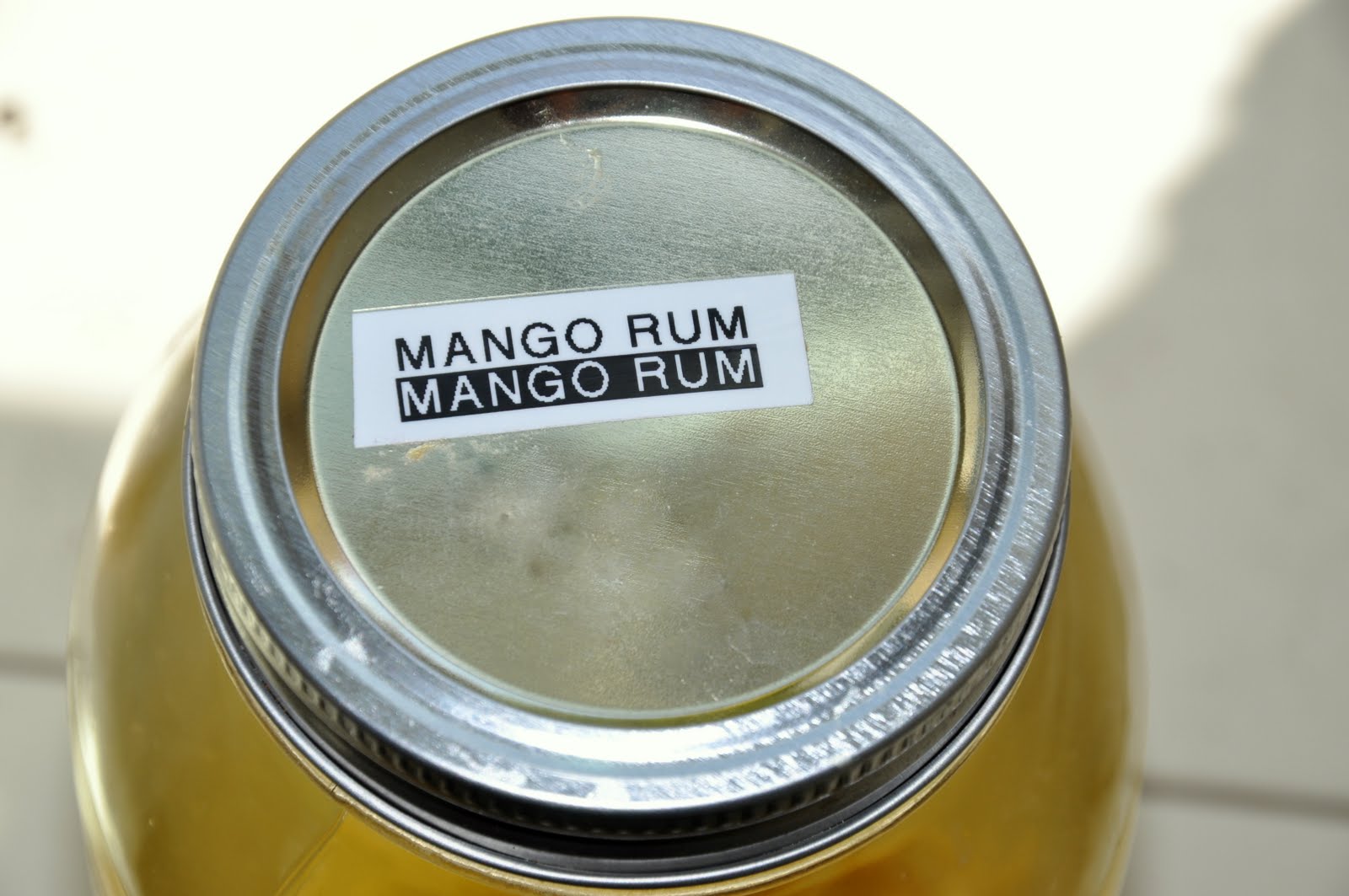 Mango Infused Rum