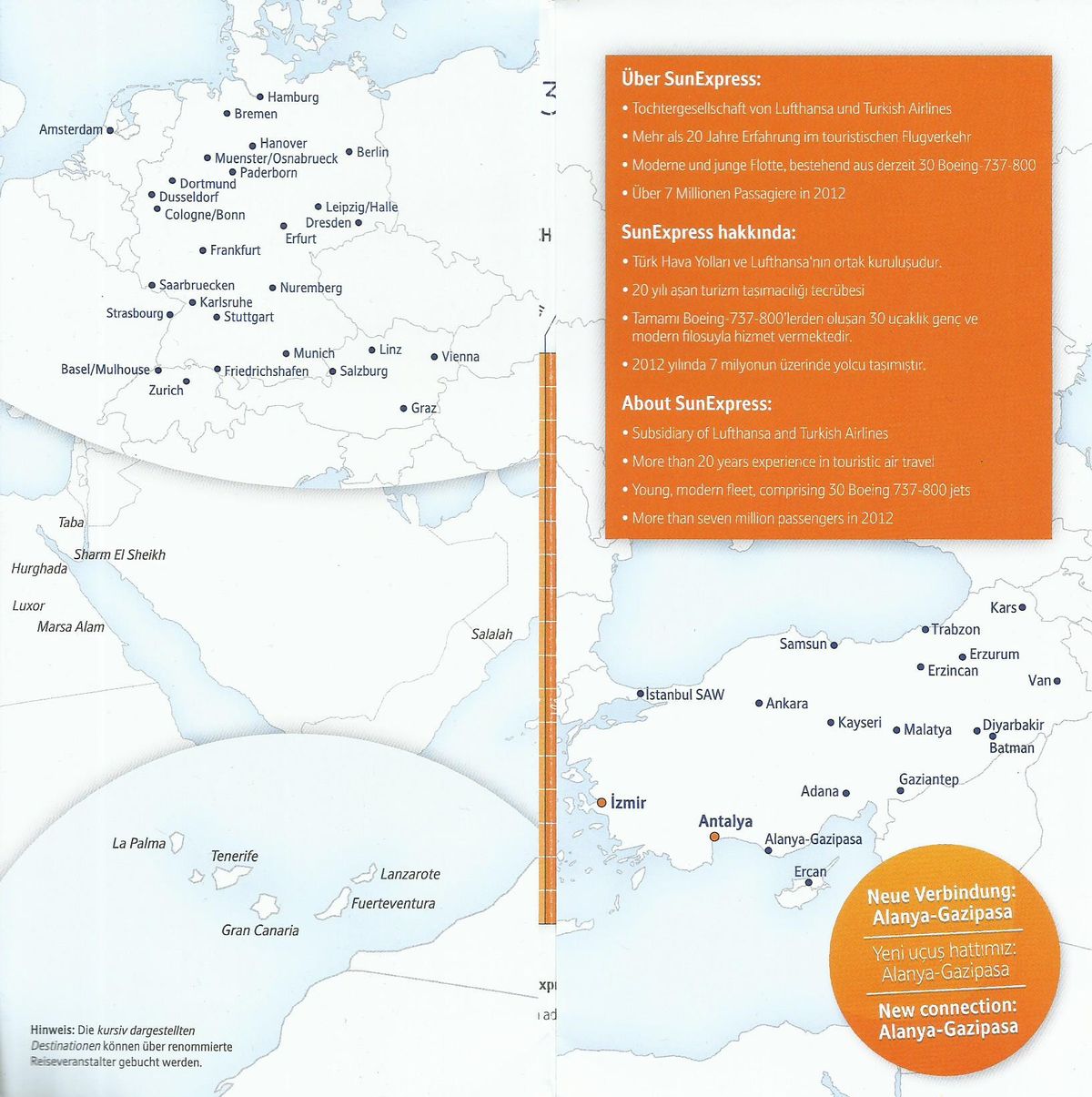 Airline memorabilia: Sun Express (2013/2014)