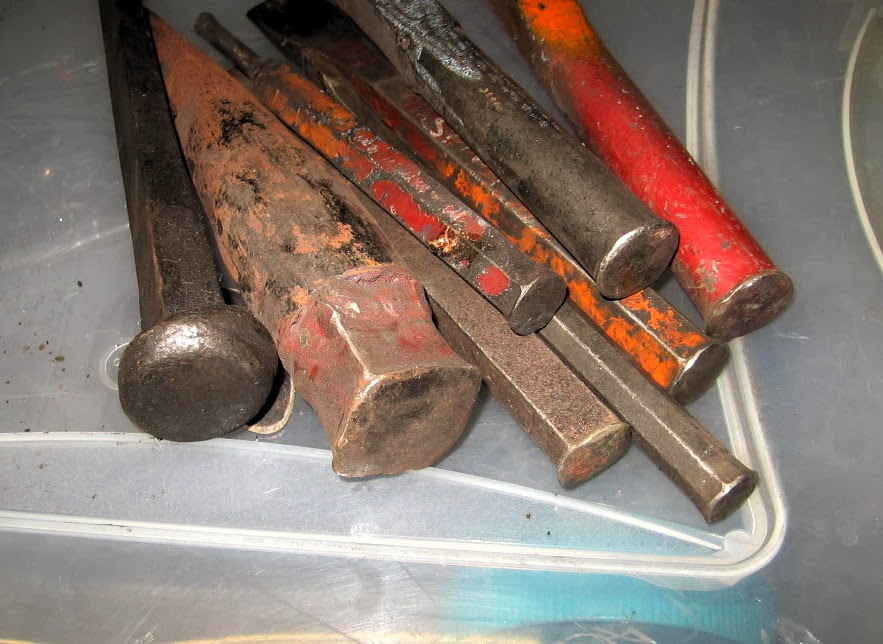 Persimmon Forge: Professional Blacksmithing: Getting Rid of Mushrooms