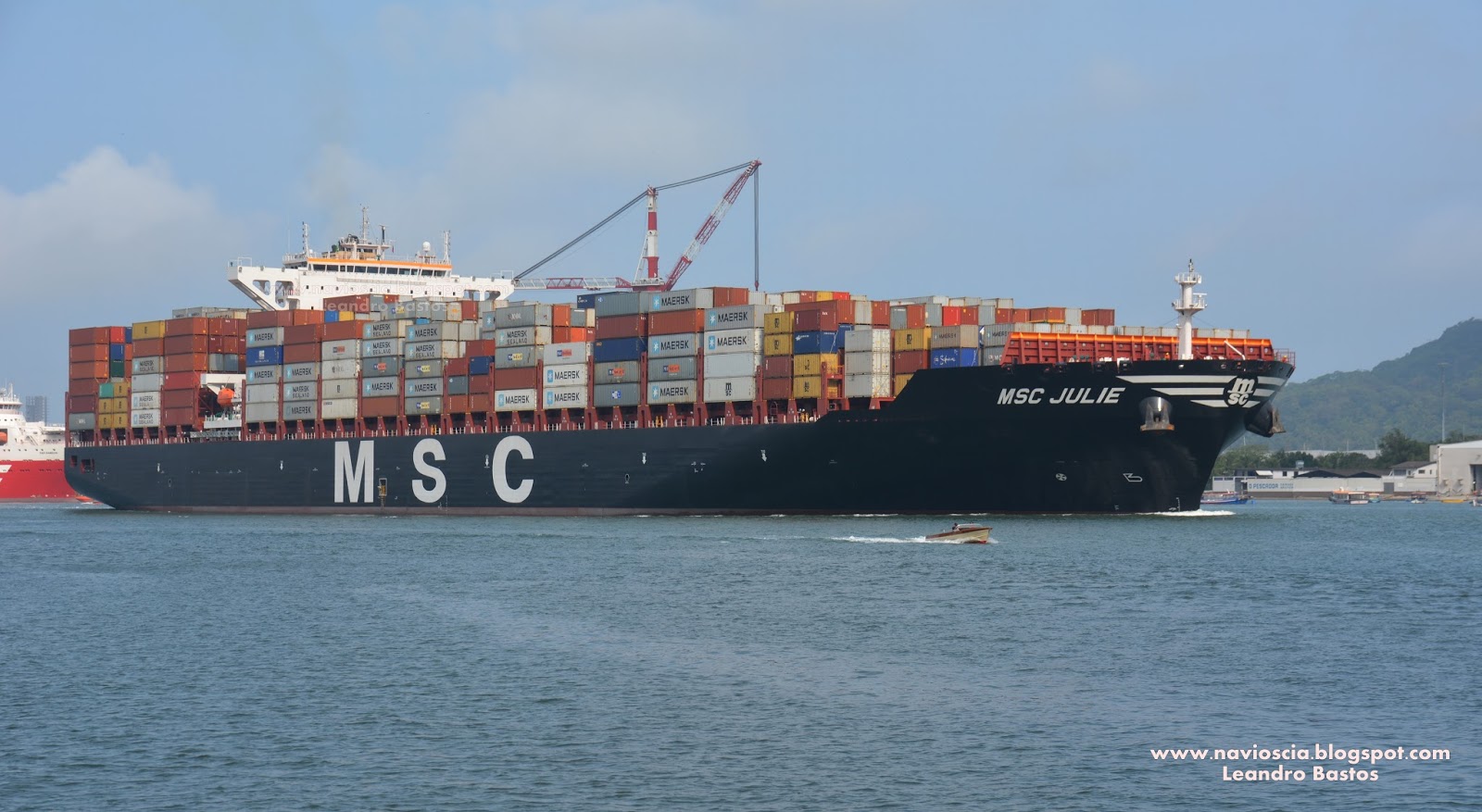 Navios de Santos & CIA: Navio MSC JULIE