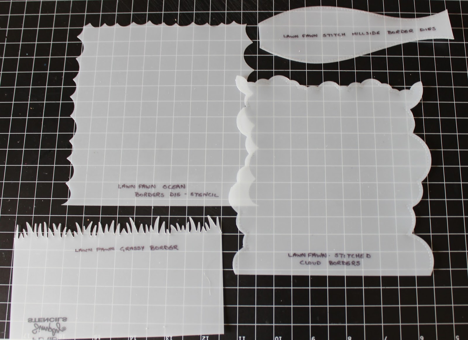 There's a Card for That: DIY - Make Your Own Stencils Using Border Dies