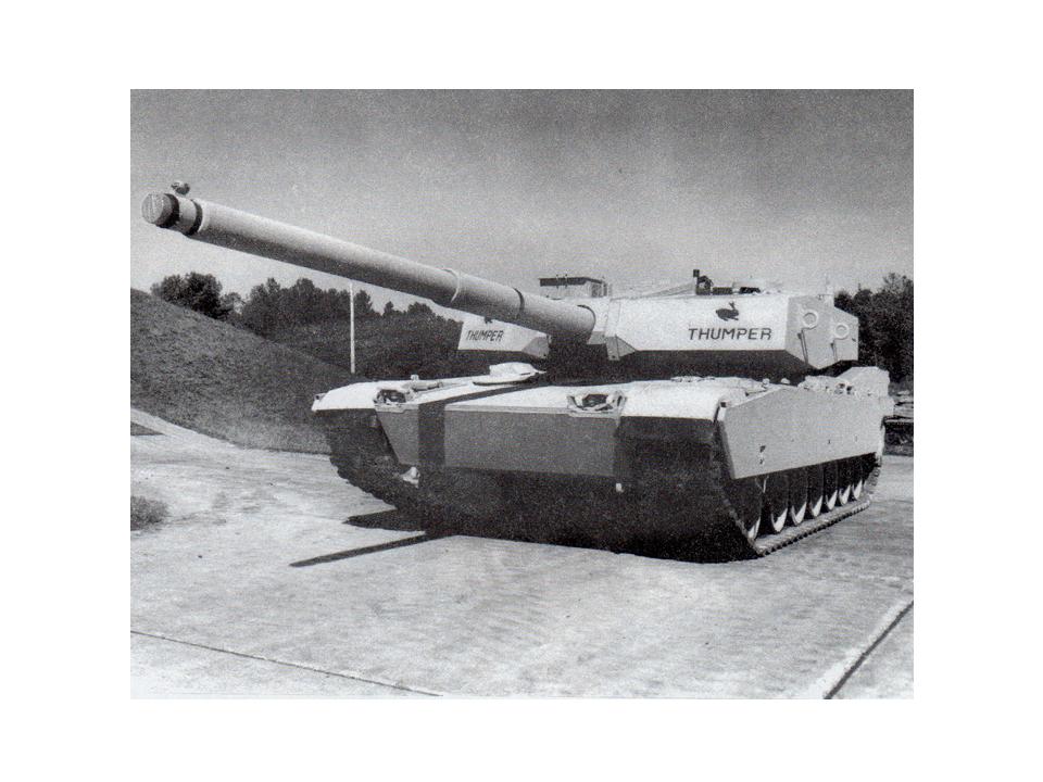 SNAFU!: The experimental M1 Abrams.