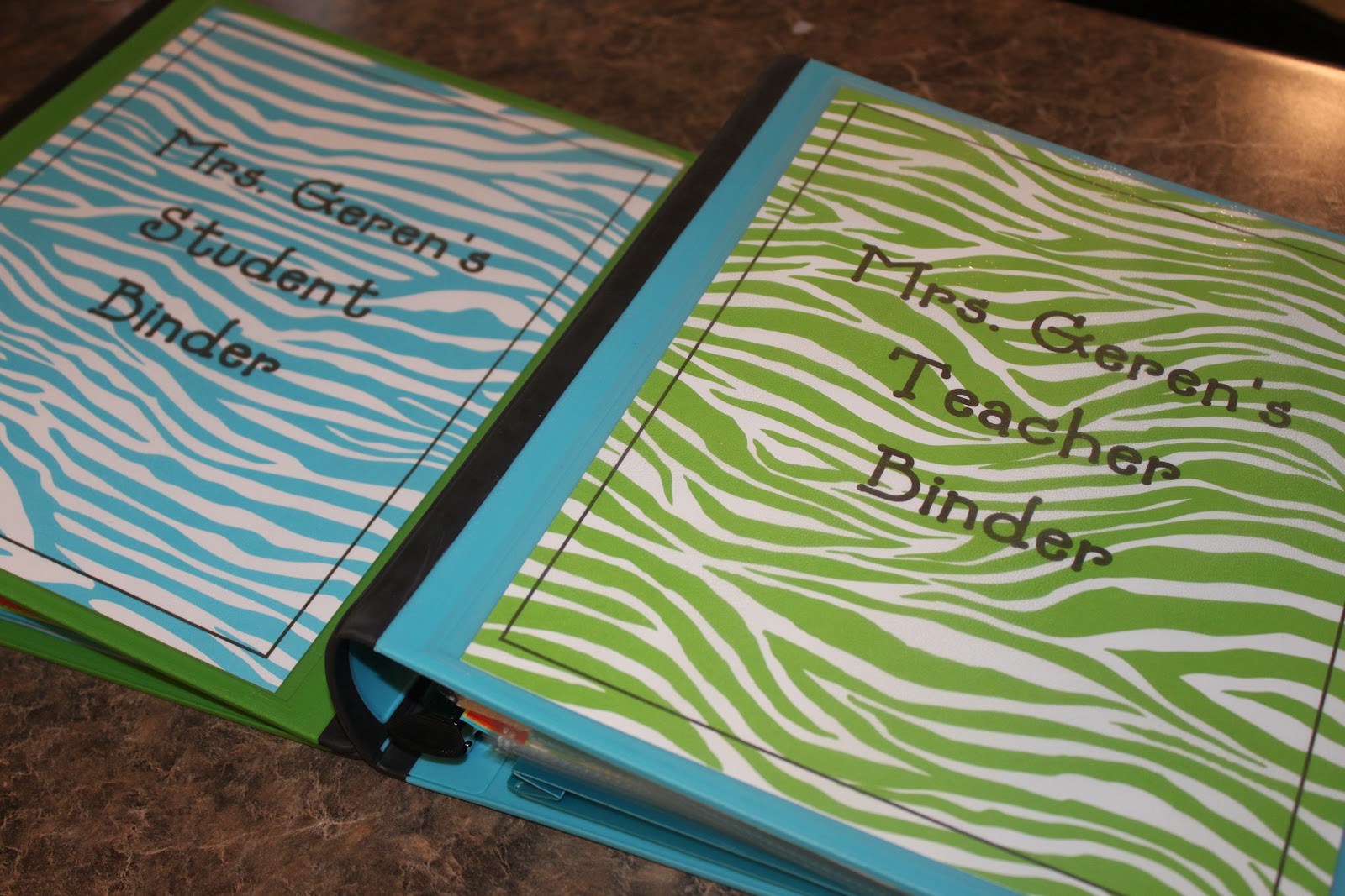 Setting up my Binders - For the Love of Teaching