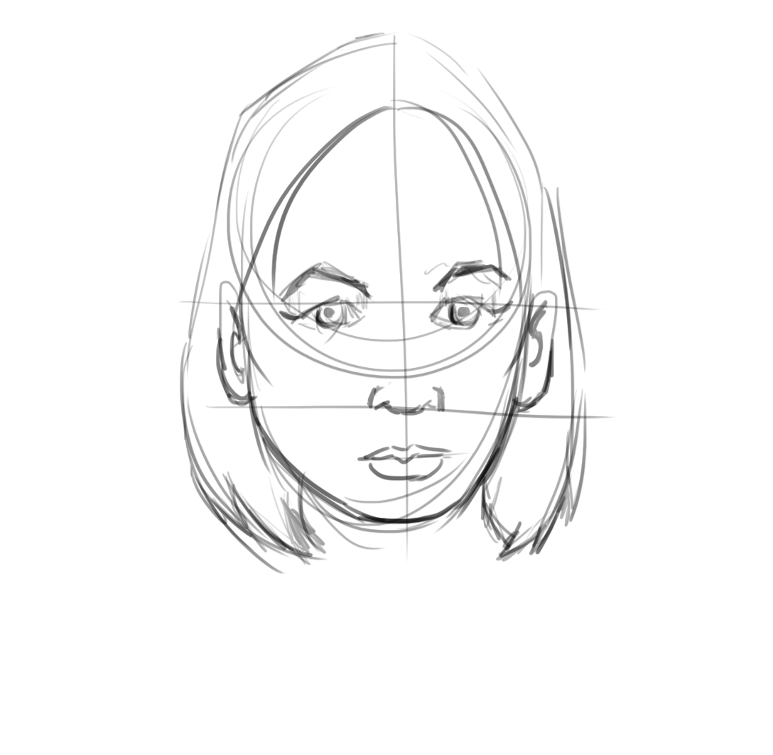 1000 Bad Drawings: 0025 Heads