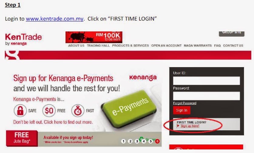 Activation of Kenanga Trading Account ~ Bursa Young Investor Club (UTAR ...