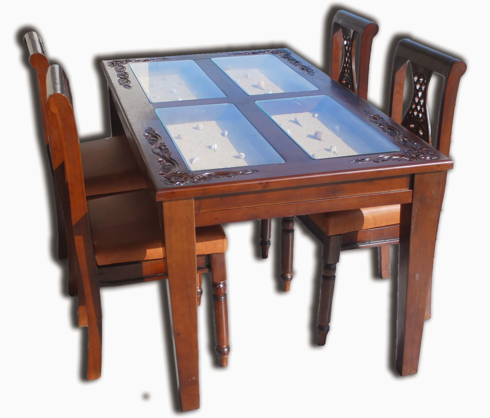 Harga Meja Makan Minimalis Modern Murah: Meja Makan Minimalis Kerang