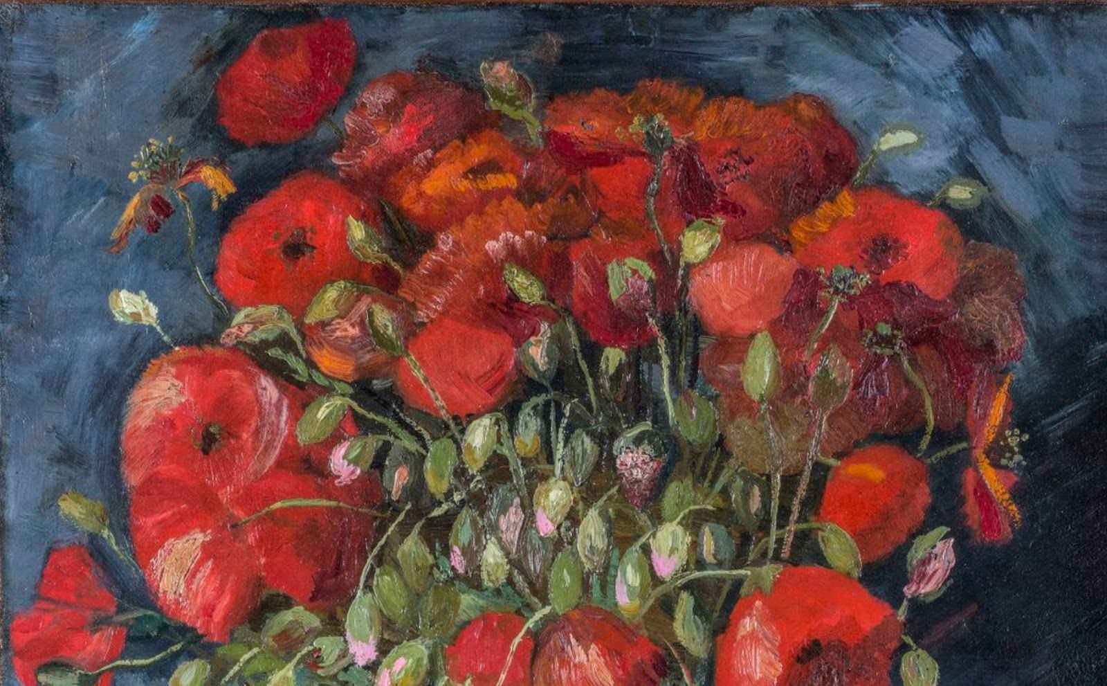 Vincent van Gogh | Vase with Poppies, 1886 | Tutt'Art@