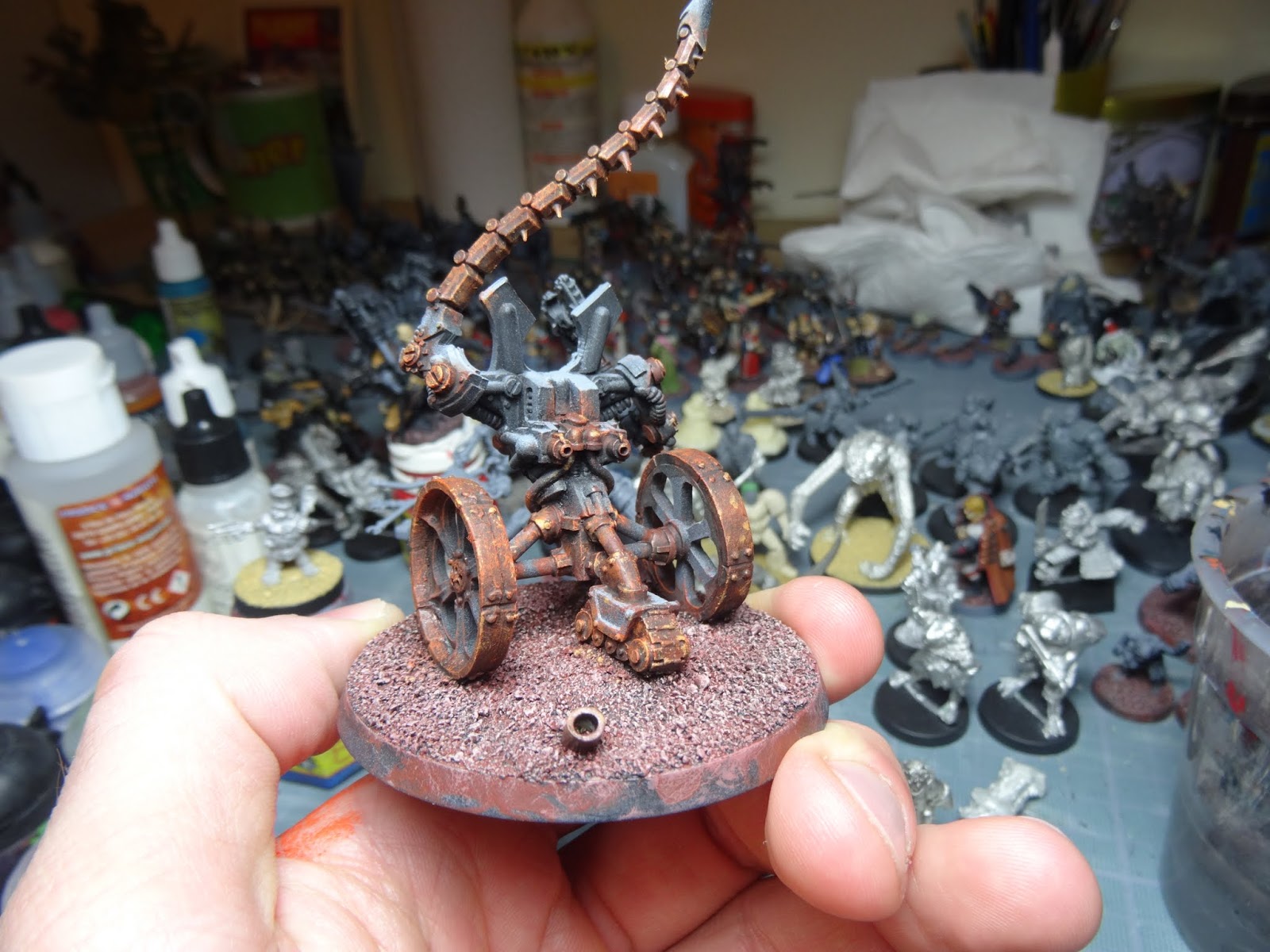 LEADPLAGUE: Khorne Blood Slaughterer and a little rust tutorial