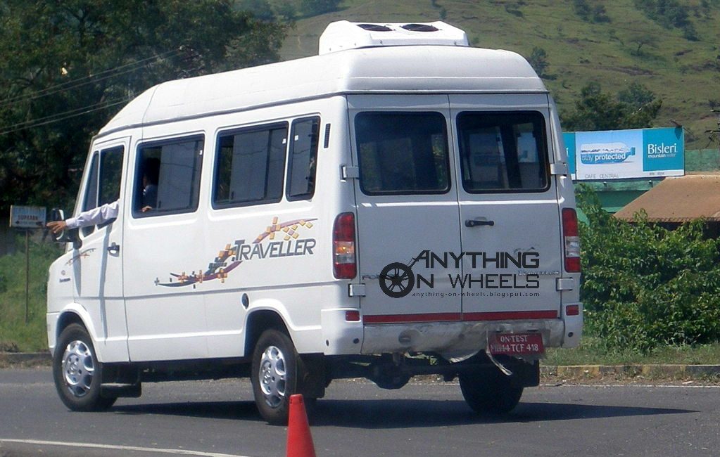 ANYTHING ON WHEELS: Force Traveller Mini Bus and other variants spotted ...