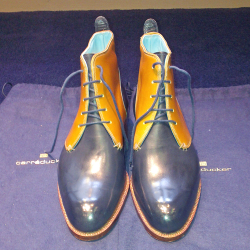 Bespoke Shoes Unlaced : Tabs On The Upper