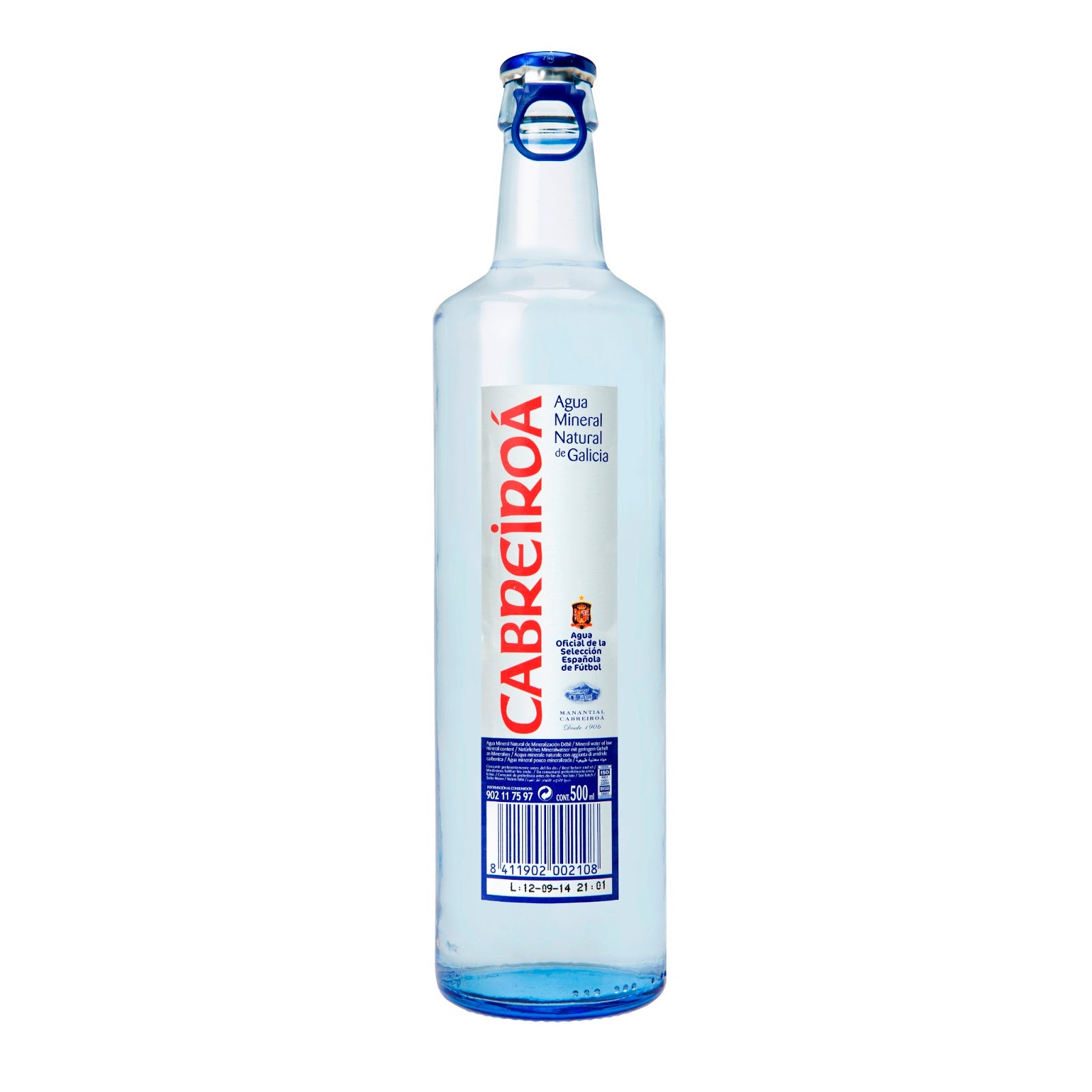Cabreiroá, agua oficial de Iberia