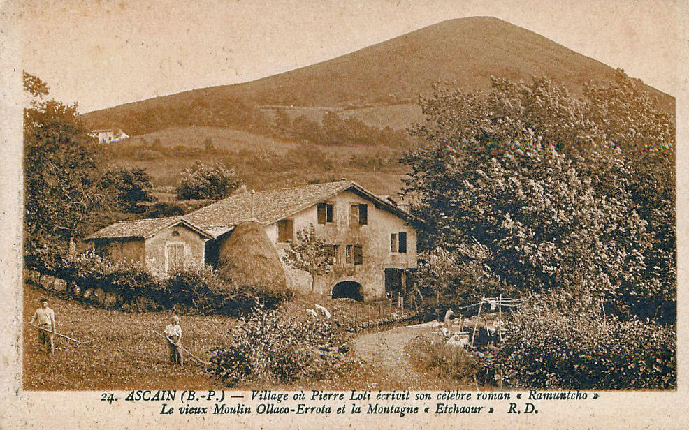 Les moulins en Pays basque.