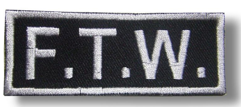 Cultura Biker: FTW significado