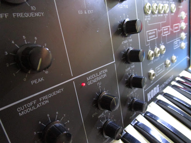 MATRIXSYNTH: Korg MS-10 MS10 Vintage Analog Semi-Modular Synthesizer w ...