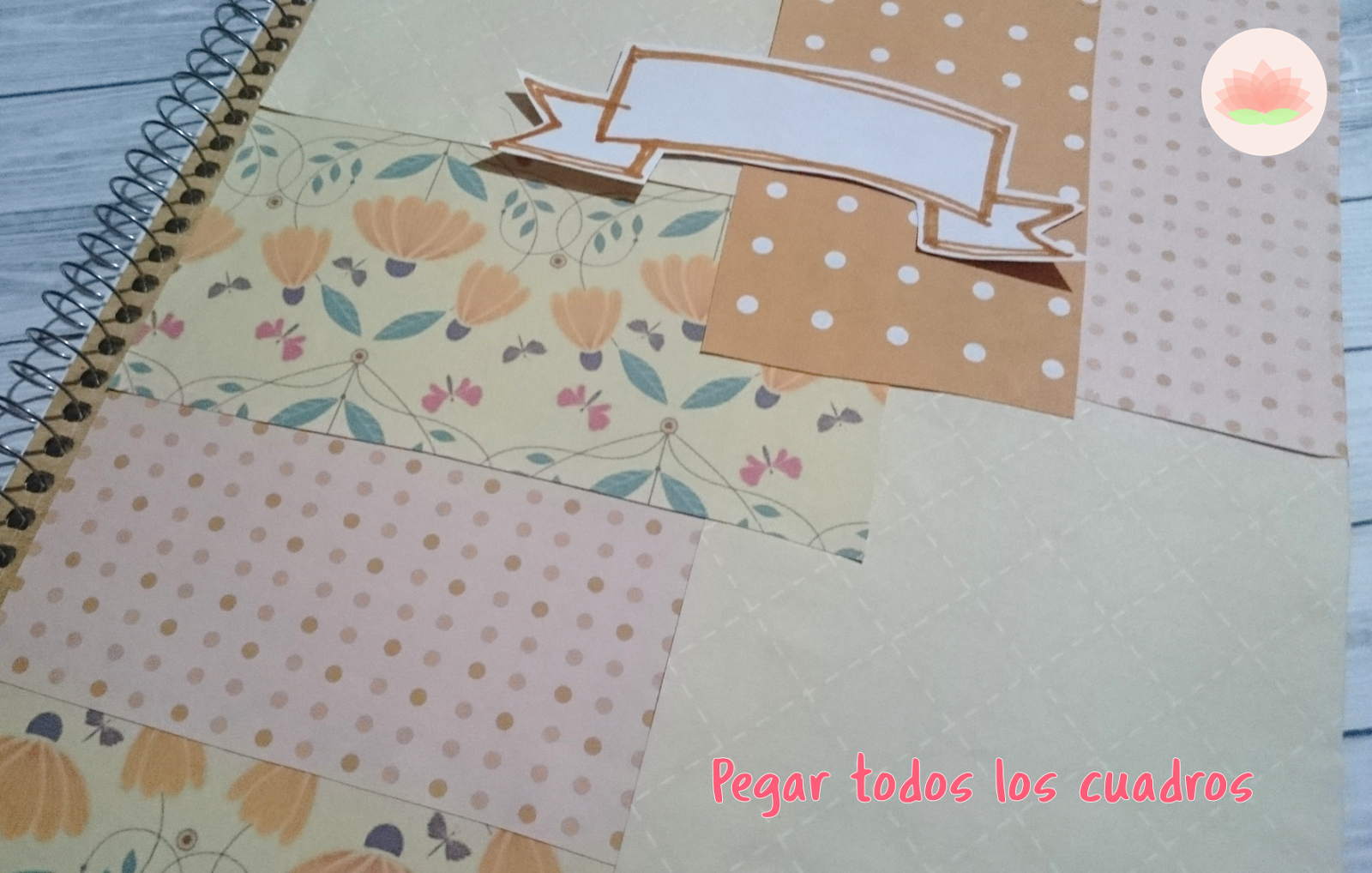Decorar Cuadernos de un solo color - The White Curl