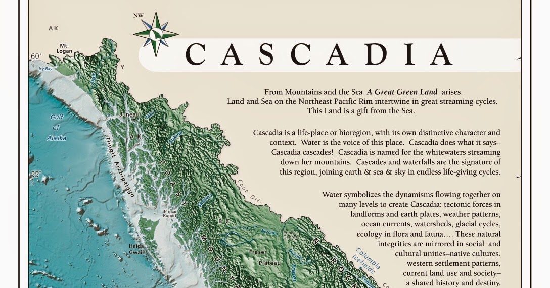 Is some of Alaska also usually included with Cascadia? : r/Cascadia