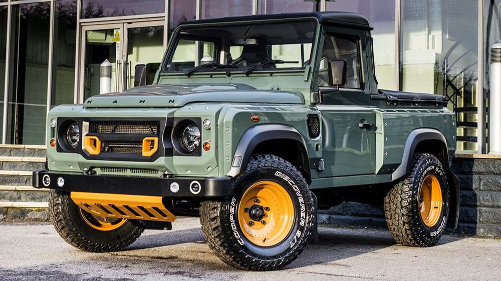 Cool Custom Land Rover Defender Pick-Up - 4x4 Cars