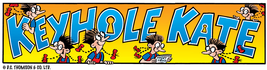 Lew Stringer Comics: New KEYHOLE KATE logo
