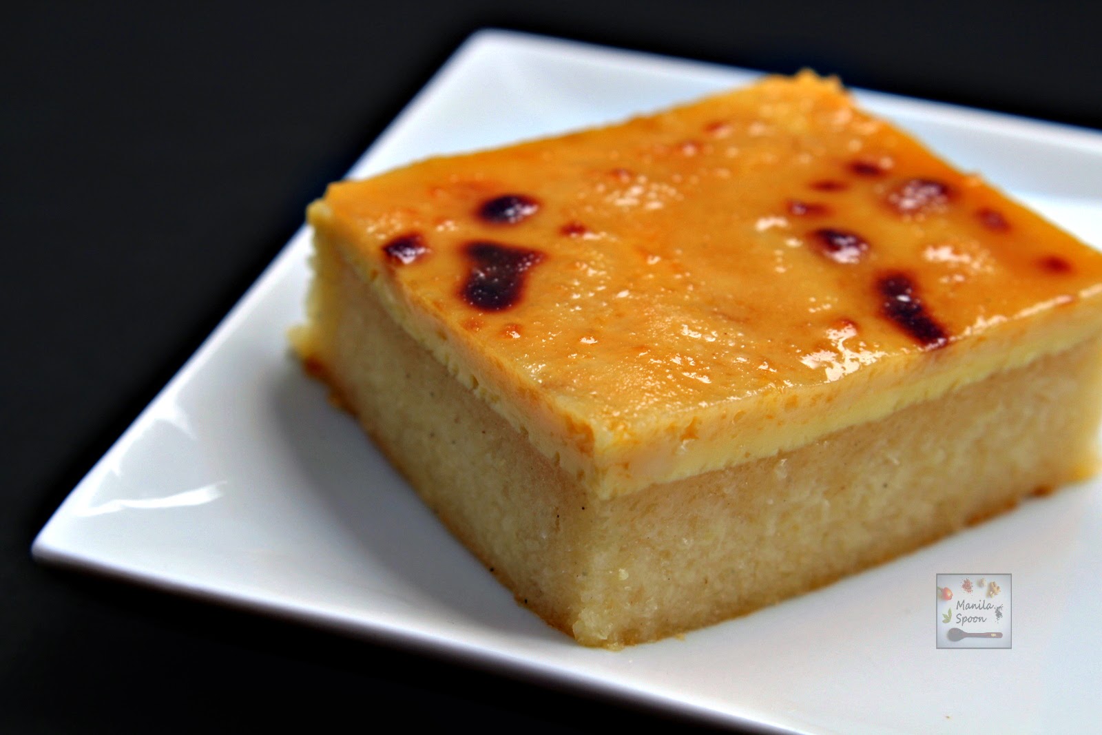 Filipino Style Cassava Cake