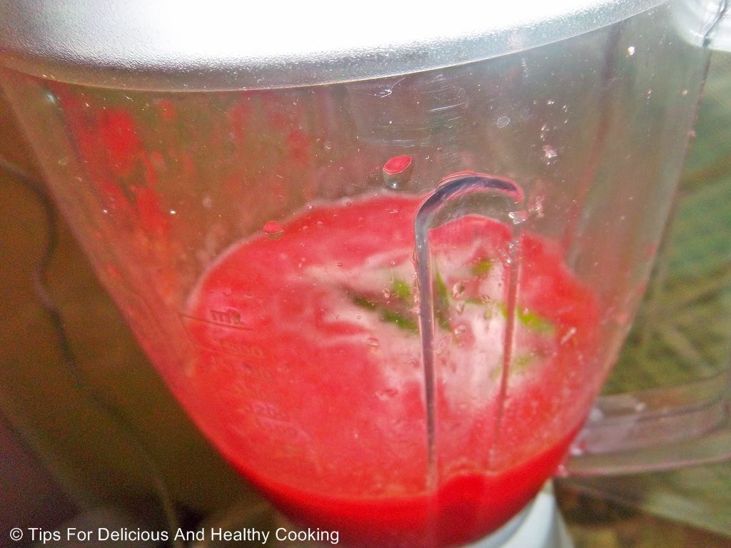 Tangy Watermelon Juice - FUN COOKING