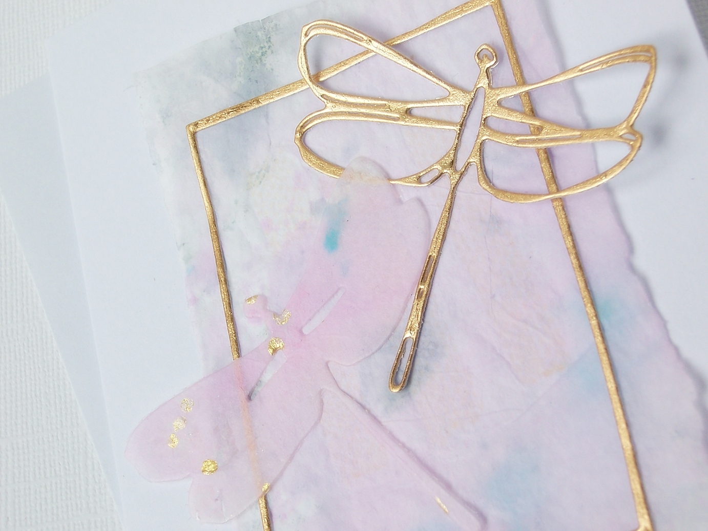 rieslingmama: tissue paper on acetate