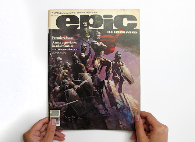 Mirko Ilić Blog: A Marvel Magazine: Epic Illustrated