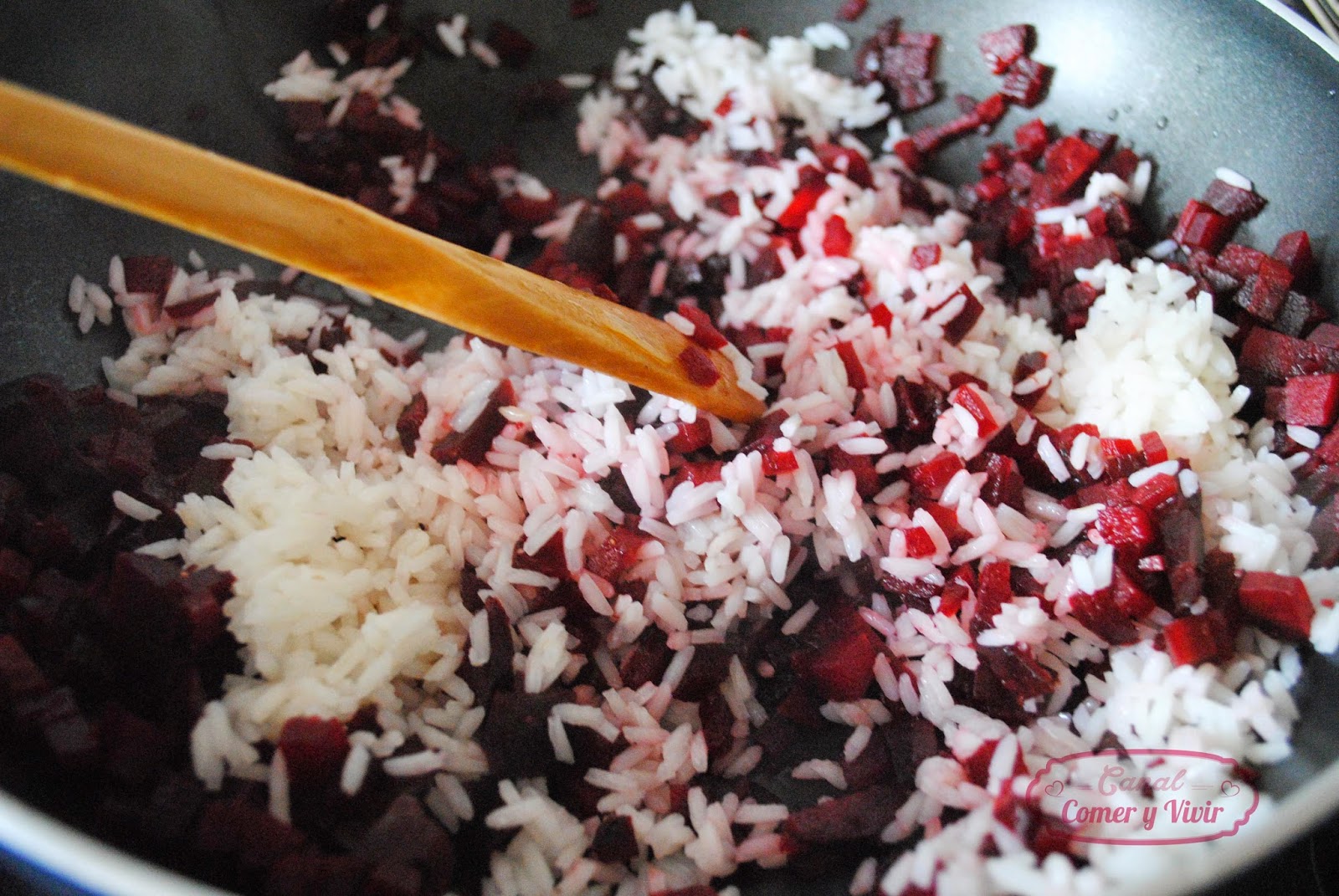Comer y Vivir Bien: Arroz rosa
