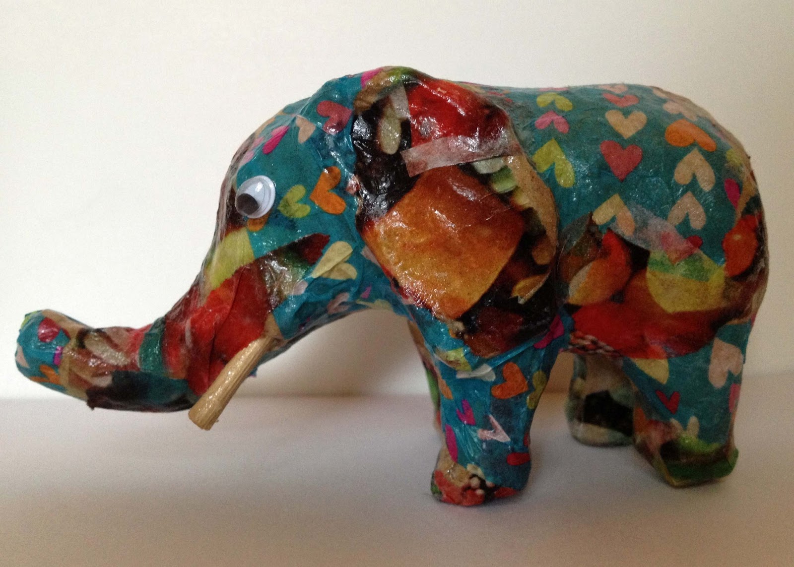 buttons and paint...: ... and some Decopatch Animals!