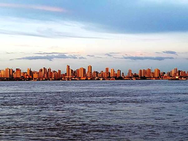 O BELO SKYLINE, EM BELÉM DO PARÁ - AMAZÔNIA ACONTECE