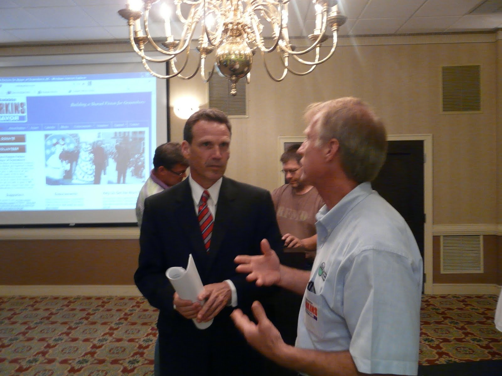 The YES! Weekly Blog: Perkins makes Greensboro mayoral bid official