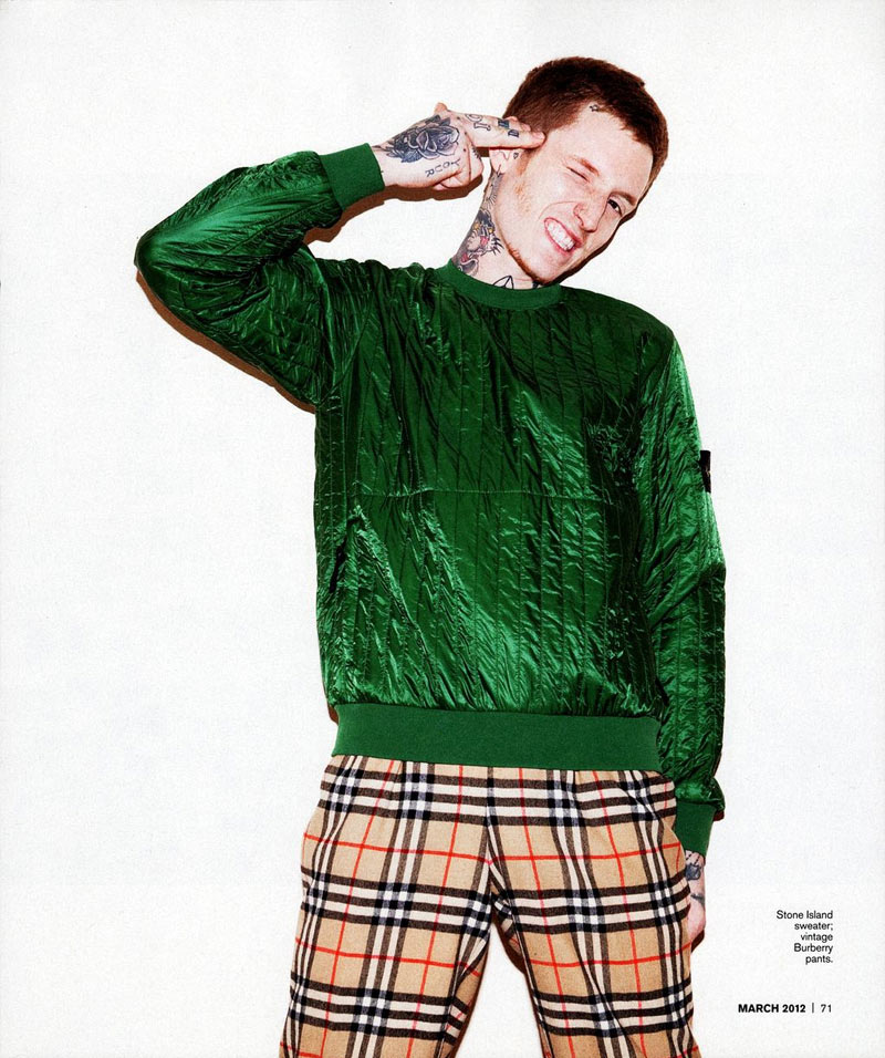 Famous Models: "Modern Eng£ish" features Ross Tanner, shot by Marley ...