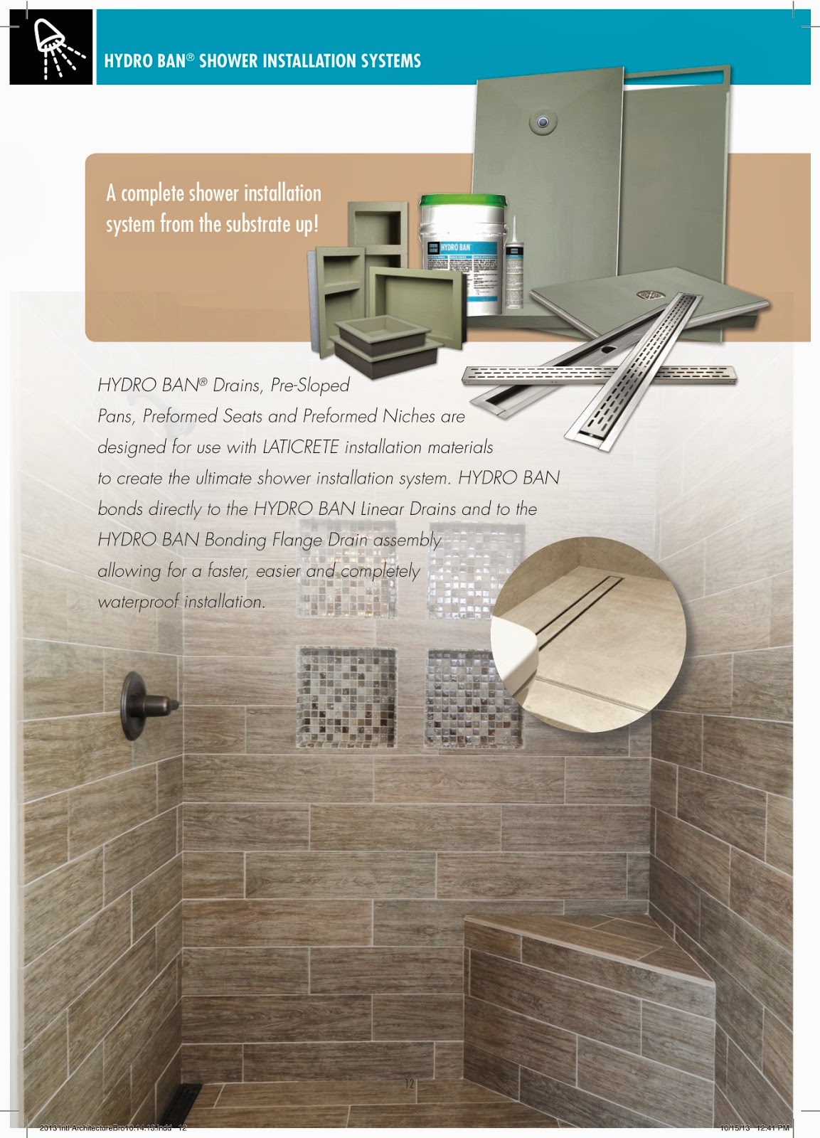 Laticrete Conversations: Shower Area Tile & Stone Installations