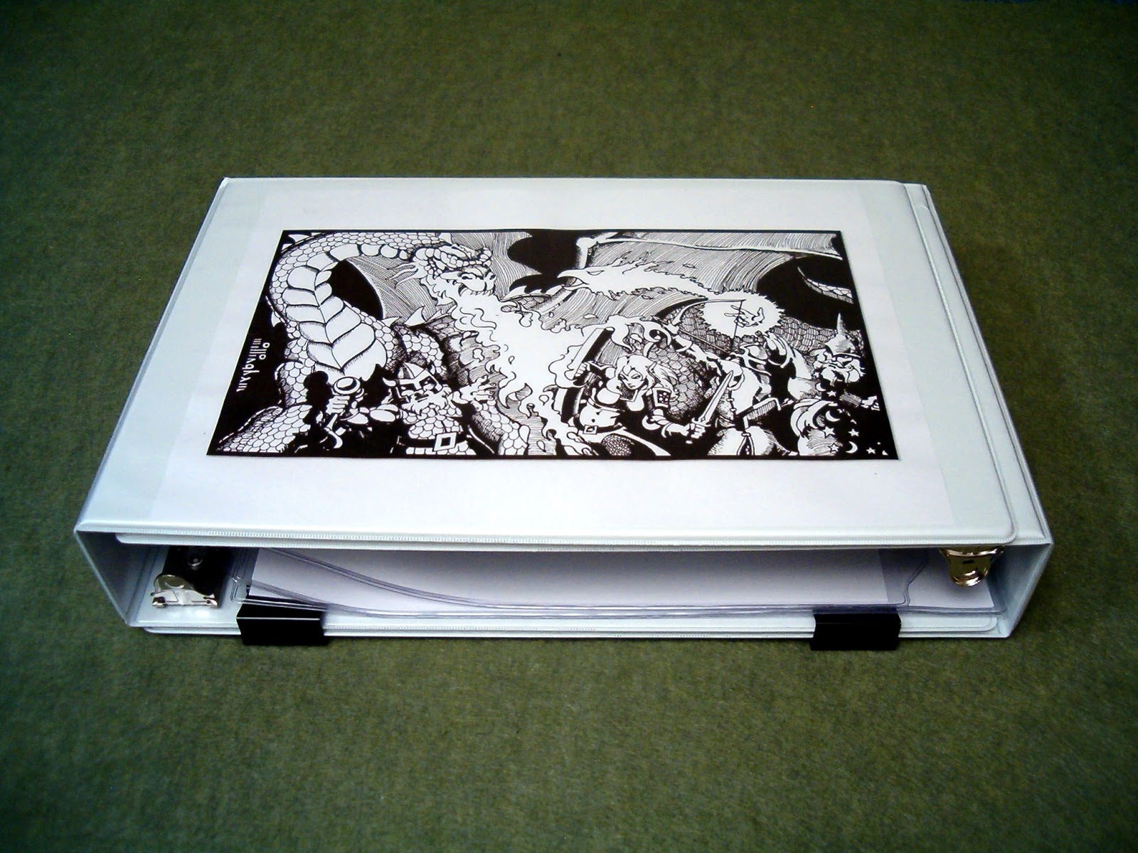 Clash of Spear on Shield: DIY DM Screen (with thanks to Jeremy Tully ...