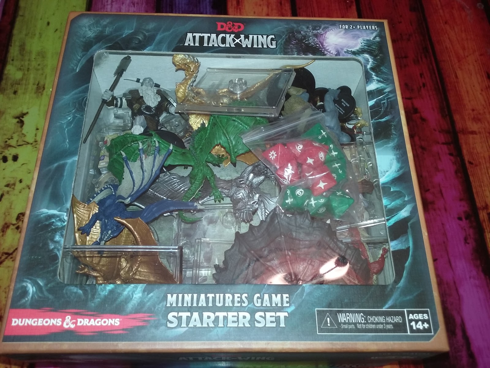 Dungeons and Dragons D&D Attack Wing simple storage solution