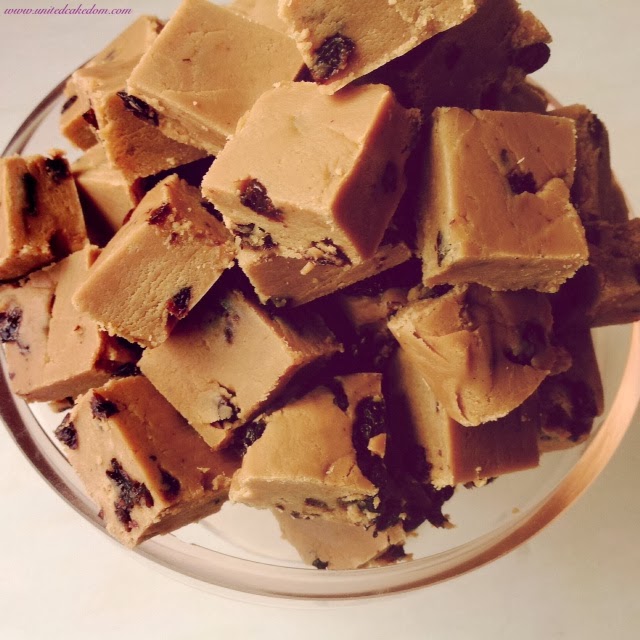 United Cakedom: Rum & Sultana Fudge