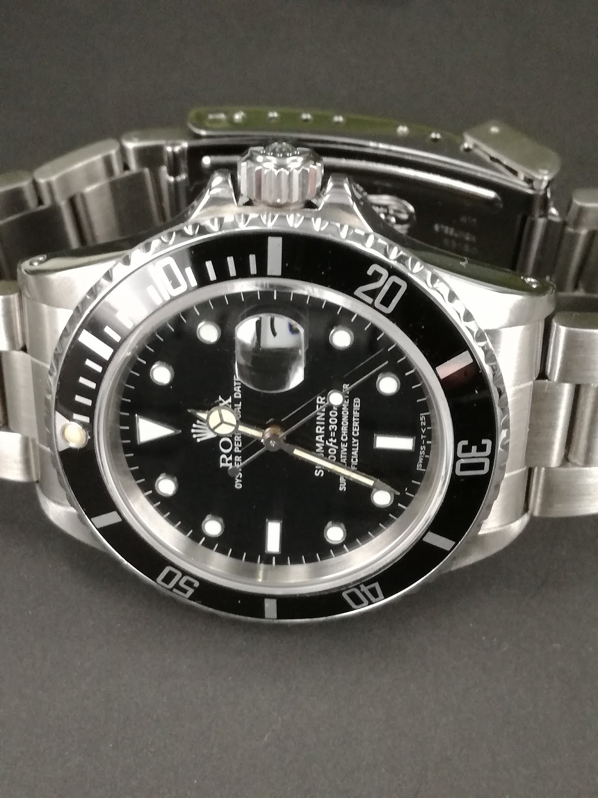 Hong Kong Watch Fever 香港發燒友: Rolex Transition model Ref 168000 Submariner