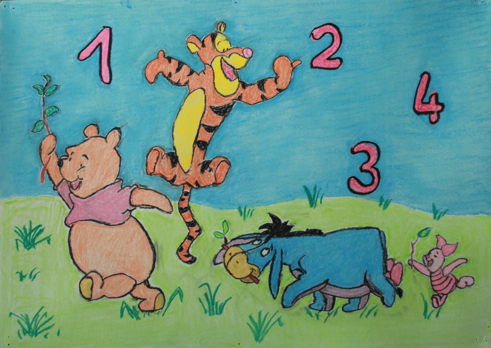 Rajzolni tanulok: Micimackó