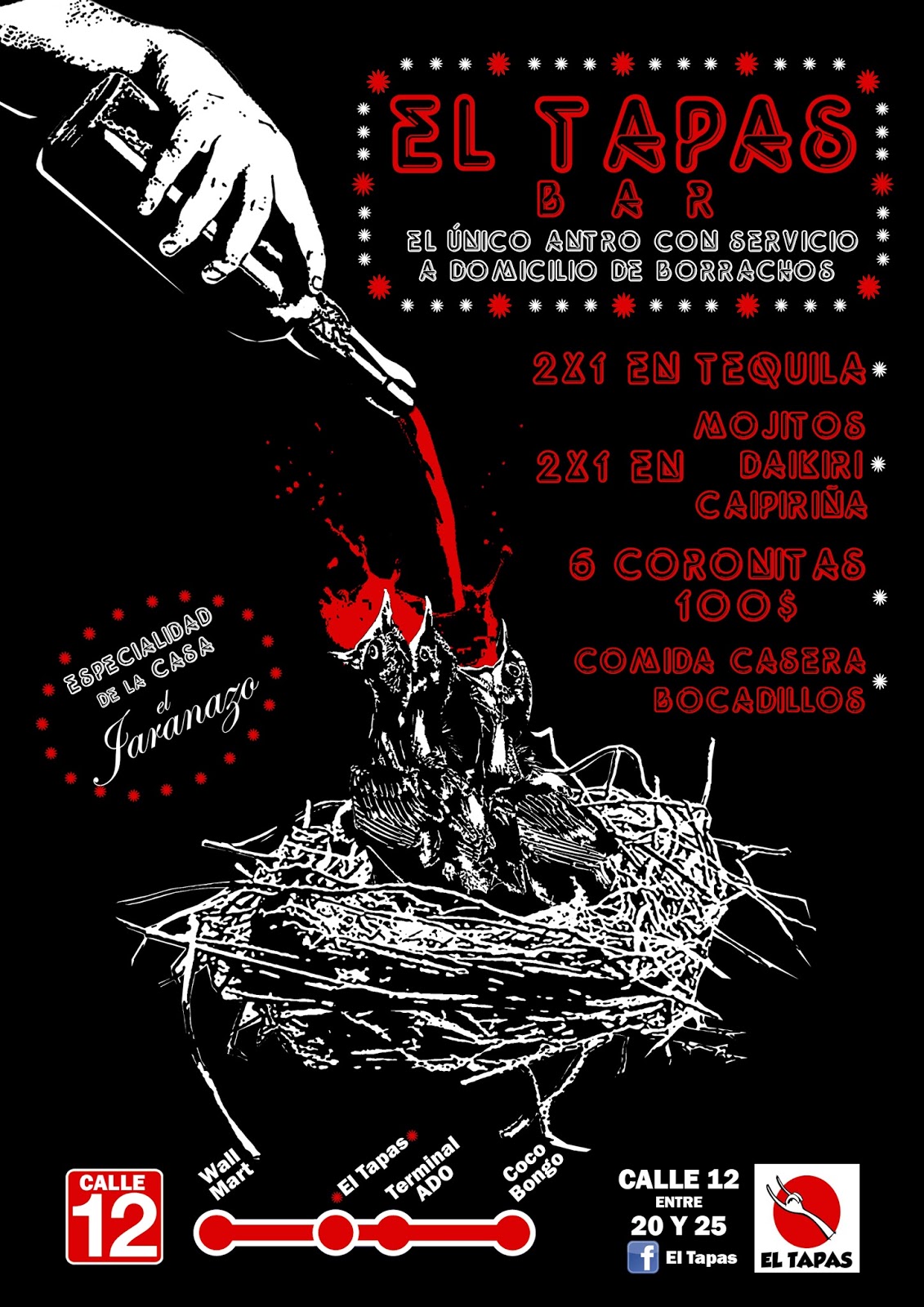 Old Spice: Cartel El Tapas Bar (Febrero 2013)