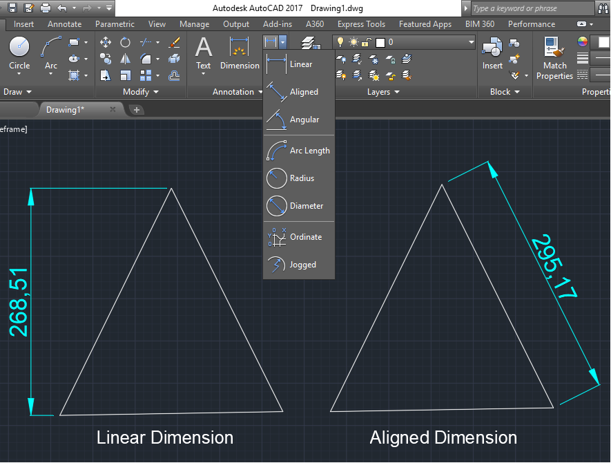 Cara Membuat Aligned Dimension Di AutoCaD ARCHWI Cara Membuat Aligned Dimension Di AutoCaD ARCHWI