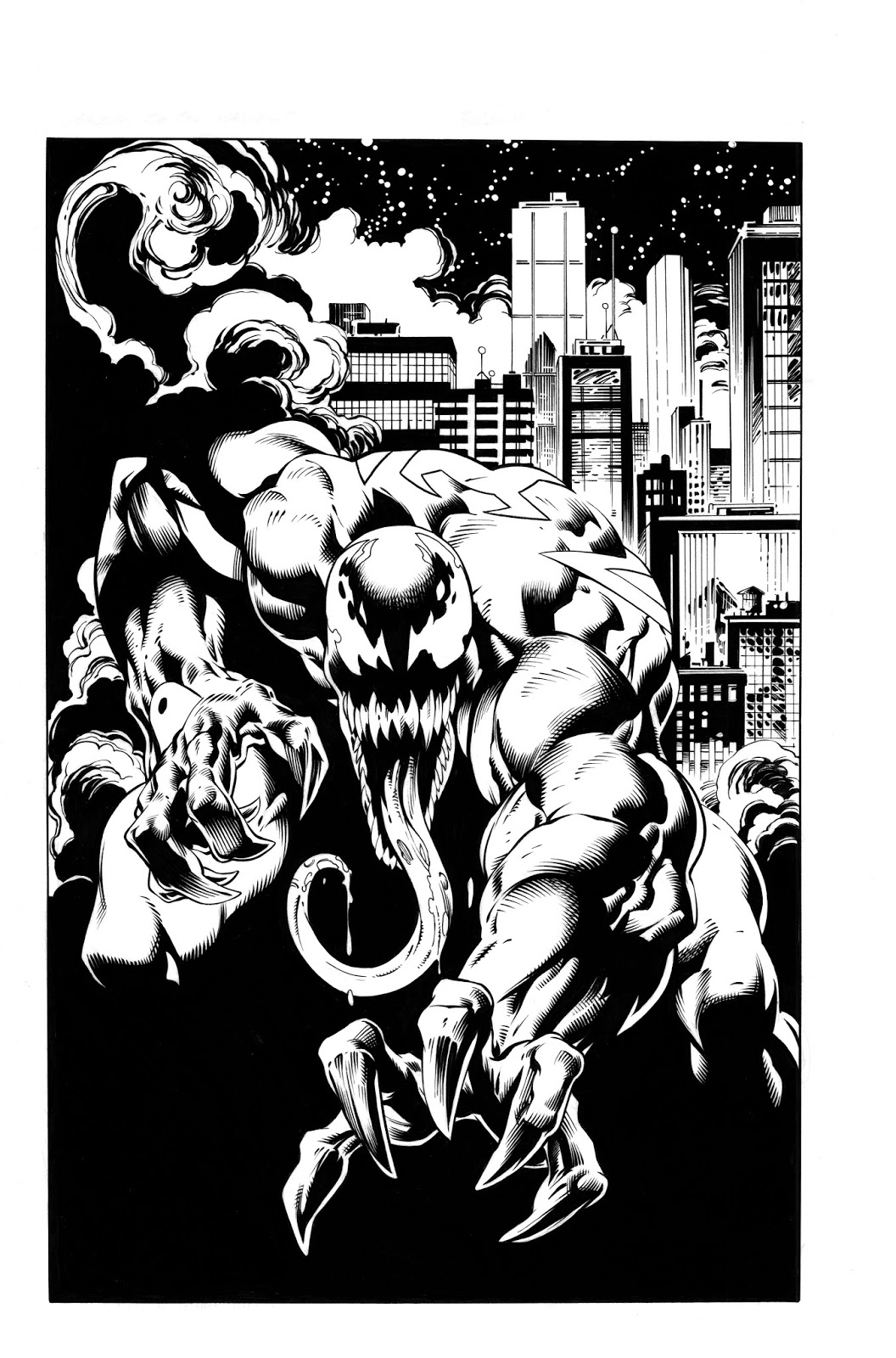 The Venom Site: venom 1 mark bagley variant