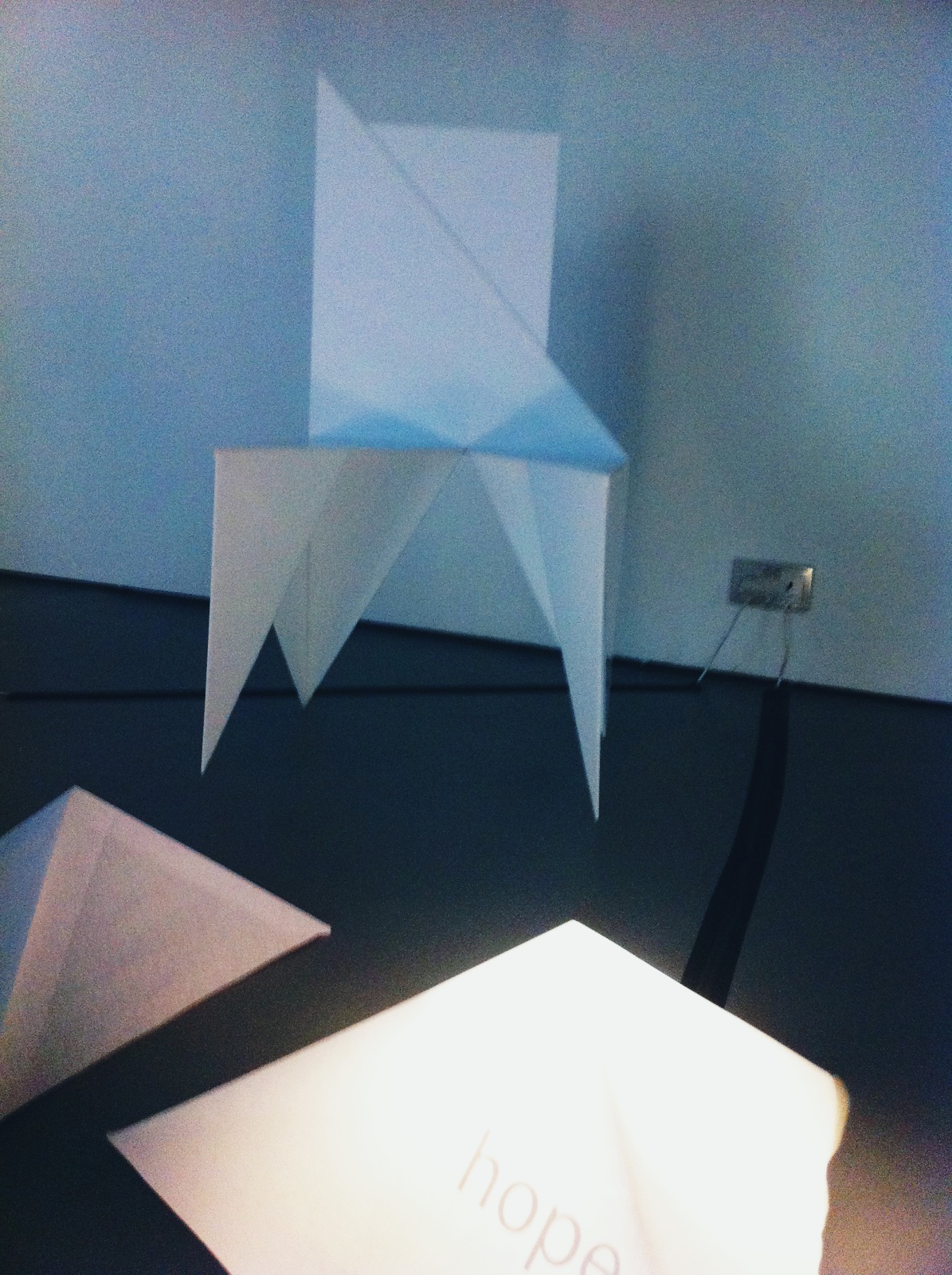 : origamiroom: Origami Room: Set up day