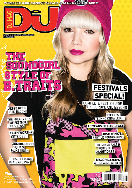 Dan Reid Photography: DJ Mag - B.Traits Cover Shoot