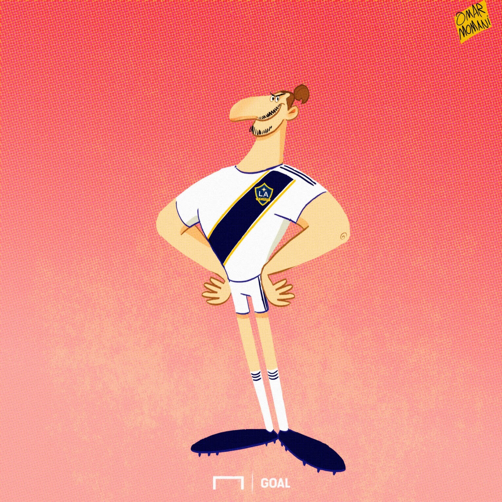 Omar Momani cartoons: Ibrahimovic